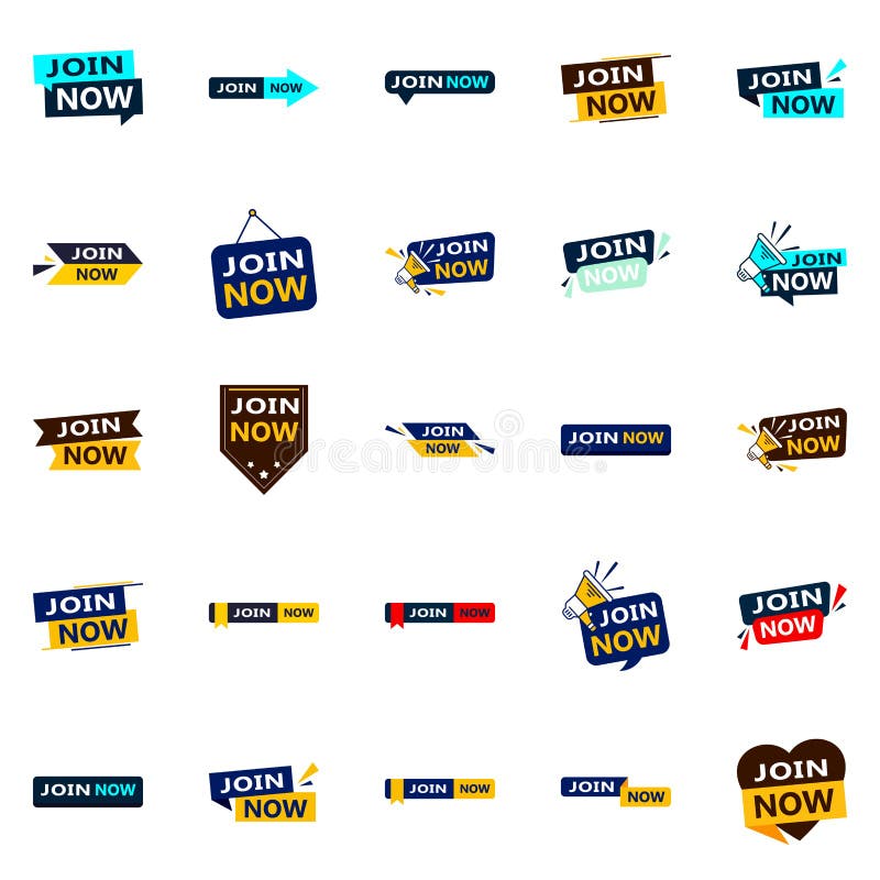 Join Now 25 Fresh Typographic Designs for an Updated Joining Campaign ...