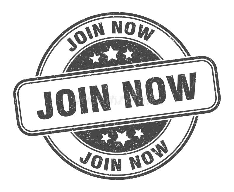 Join Now Stamp. Join Now Round Grunge Sign Stock Vector - Illustration ...