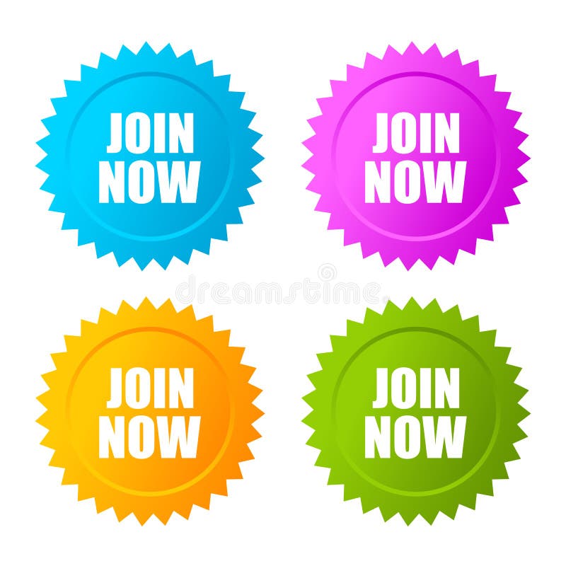 Join us stock illustration. Illustration of entry, mark - 14511551