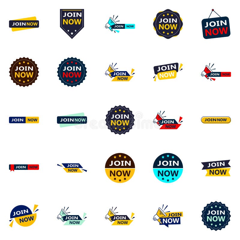 Join Now 25 Unique Typographic Designs To Drive Engagement and ...