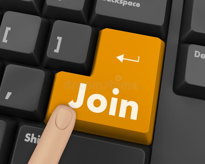 Website Members Only Or Join Website Signs Stock Vector - Illustration ...