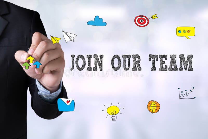 JOIN OUR TEAM stock image. Image of community, marketing - 70553431