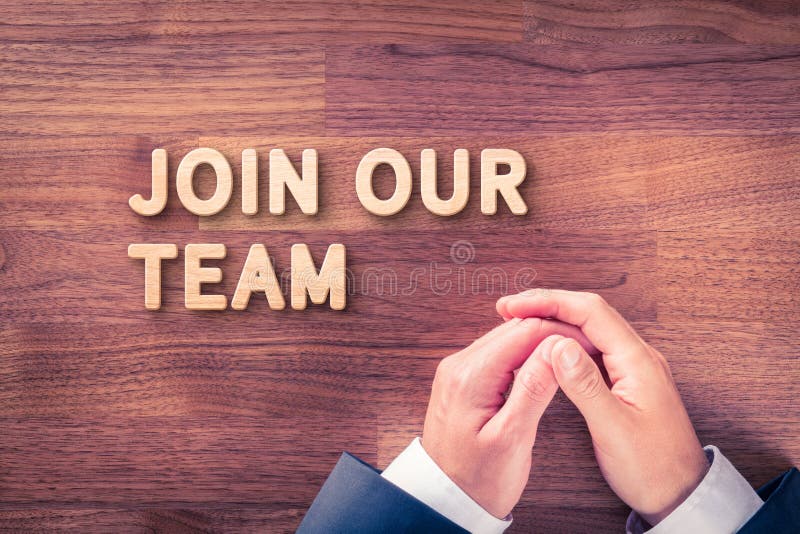 Join our team stock photo. Image of communication, recruitment - 81208352