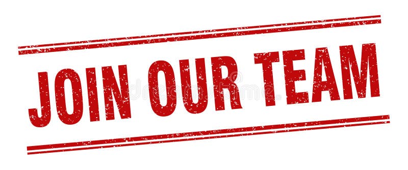 Join Our Team Stamp. Join Our Team Square Grunge Sign Stock Vector ...