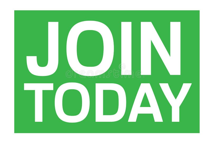 Join Today rubber stamp stock vector. Illustration of freebie - 102705424