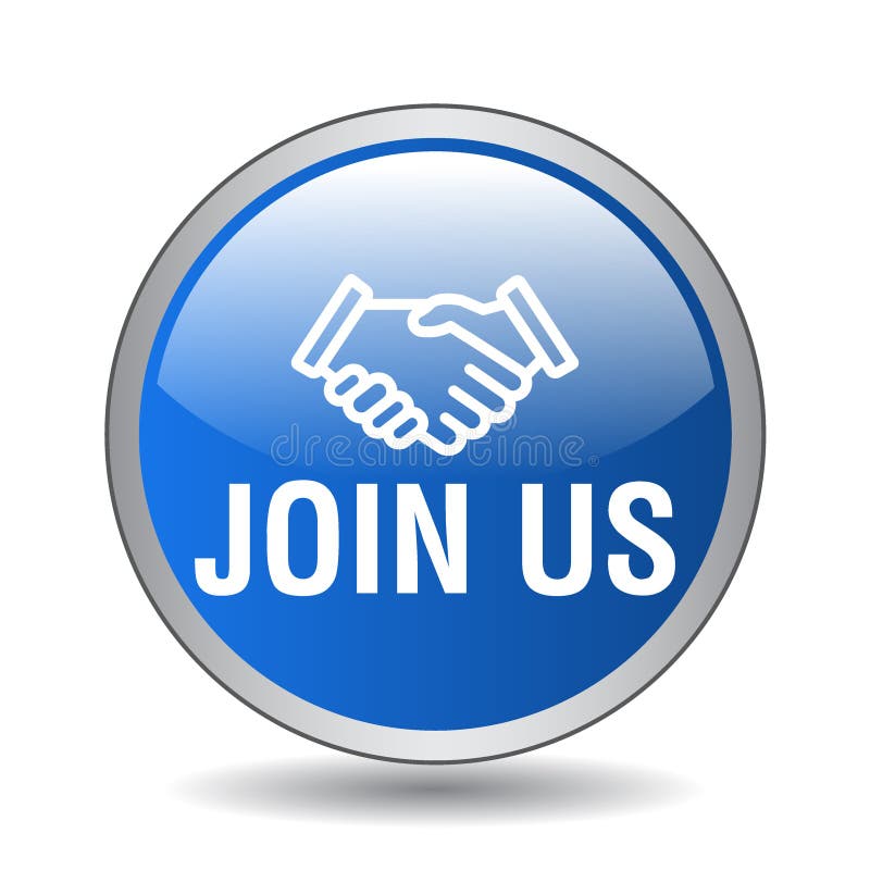 Join us button stock illustration. Illustration of enter - 121839531