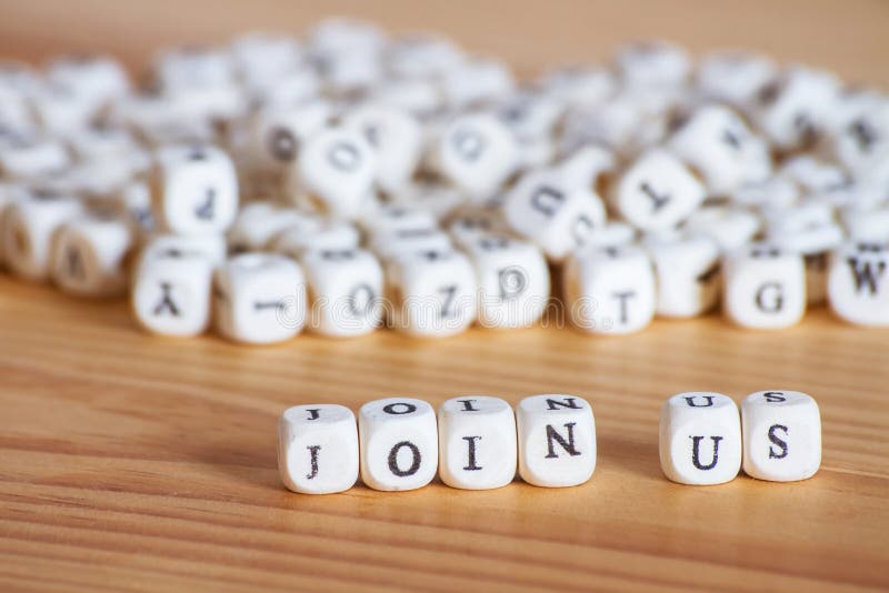 Join us stock image. Image of communication, event, invite - 71980029