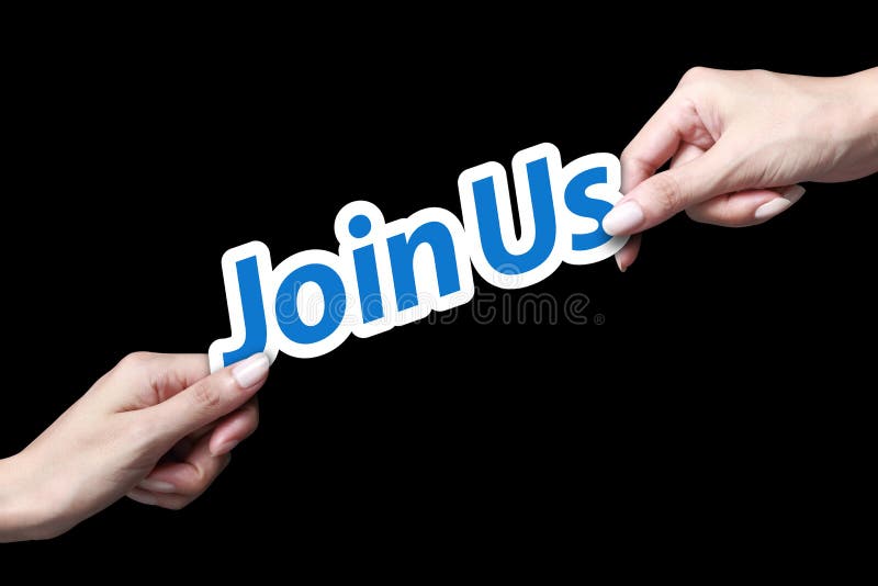 Join us stock image. Image of multimedia, connect, tech - 50948153