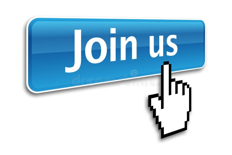 Join us icon stock illustration. Illustration of icon - 43793136