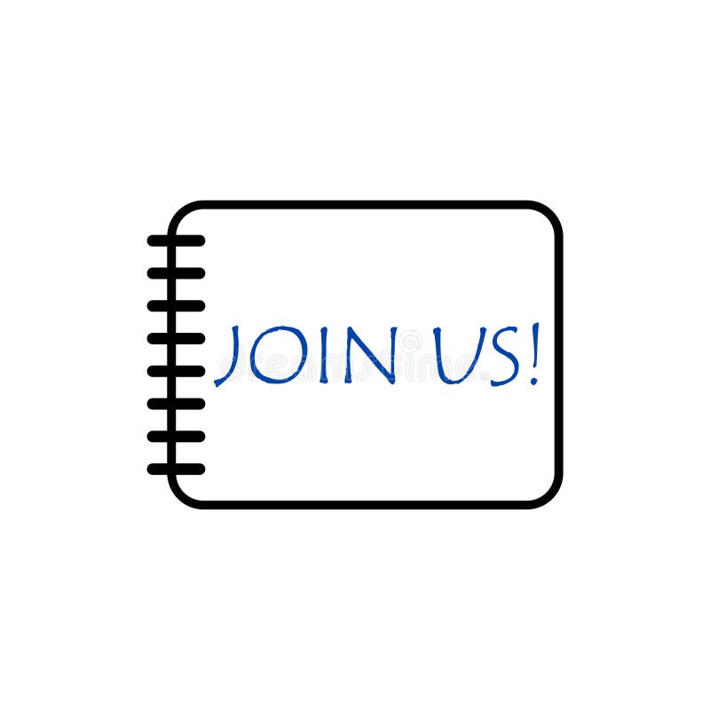 Join Us Calligraphy Stock Illustrations – 124 Join Us Calligraphy Stock ...