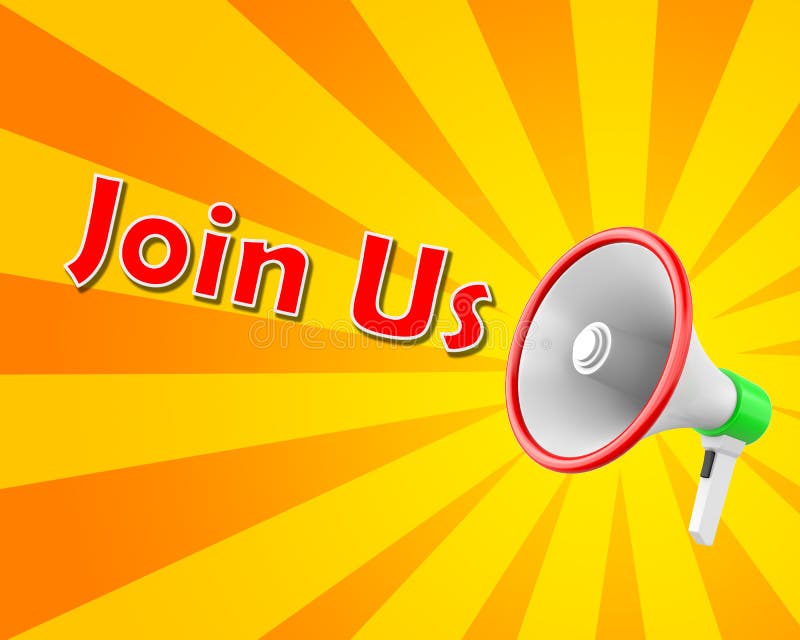 Join Us stock illustration. Illustration of shadow, team - 80474510