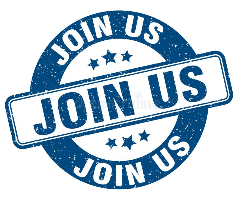 Join Us Stamp. Join Us Label. Round Grunge Sign Stock Vector ...