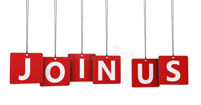 Join Us Tags stock illustration. Illustration of business - 87607522