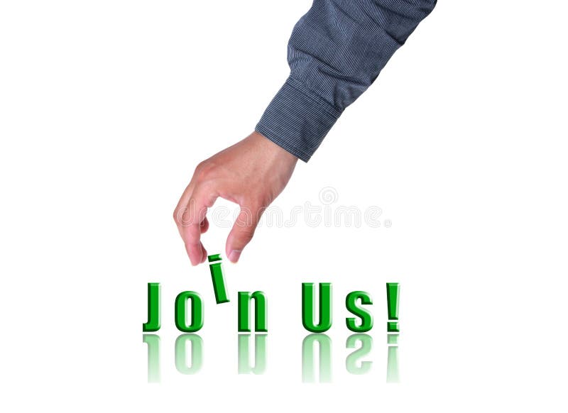 Join Us! stock photo. Image of join, macro, isolated, pencil - 2162044