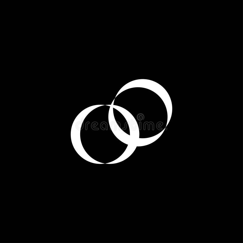 Joined Circle Vector Logo Design Stock Vector - Illustration of logo ...