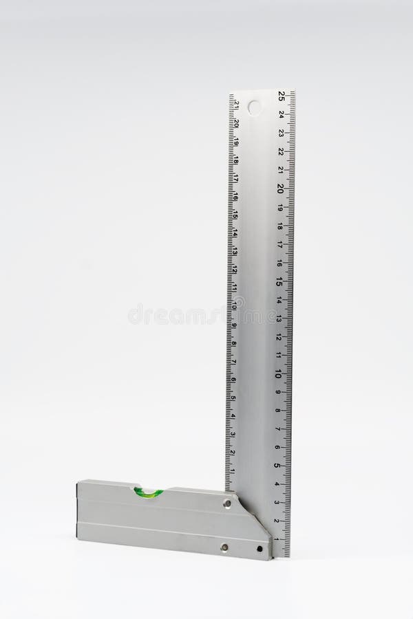 Joiner`s square metal stock photo. Image of measuring - 220463312