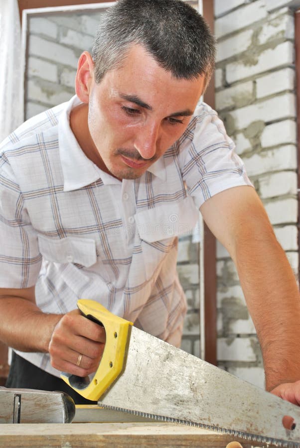 Plank sawing stock photo. Image of panel, flaxboard, electric - 36713324