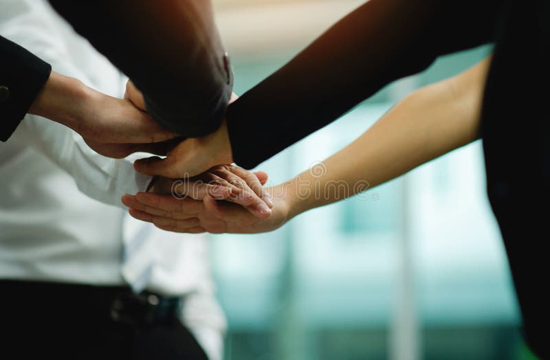 Joining Hands Together, Love, Cooperation and Unity in Working Together ...