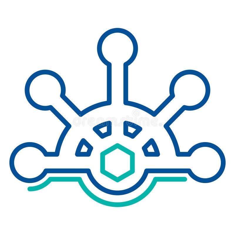 Joint Choice Diagram Business Process Stroke Icon Stock Vector ...