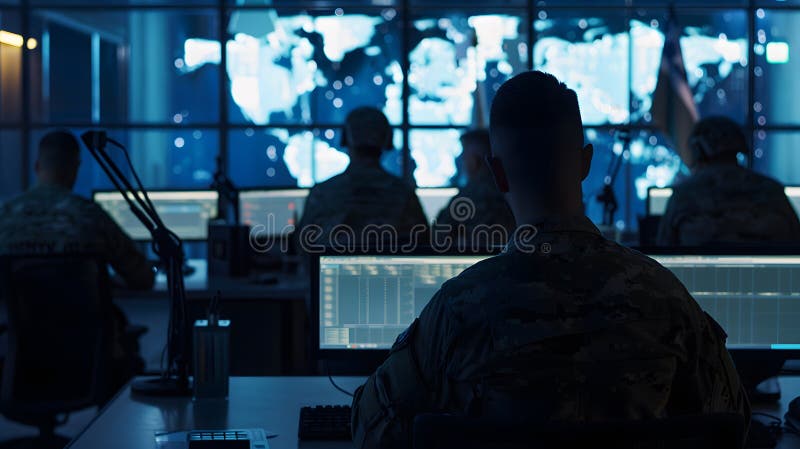 A Joint Command Operation Involving Multiple Branches Stock Image ...