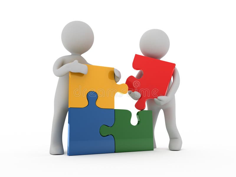 The joint decision stock illustration. Illustration of choosing - 14057403