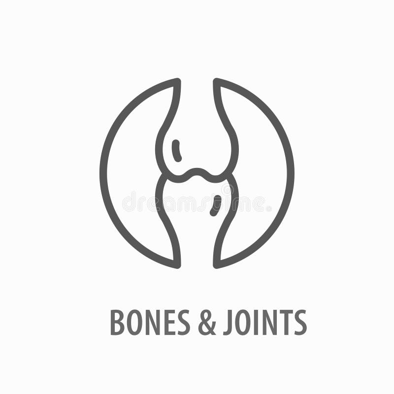 Joint Icon. Logo Design Template. Vector Illustration. Stock Vector ...
