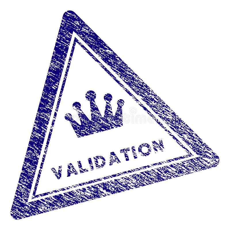 Tampon En Caoutchouc De Validation Illustration de Vecteur ...