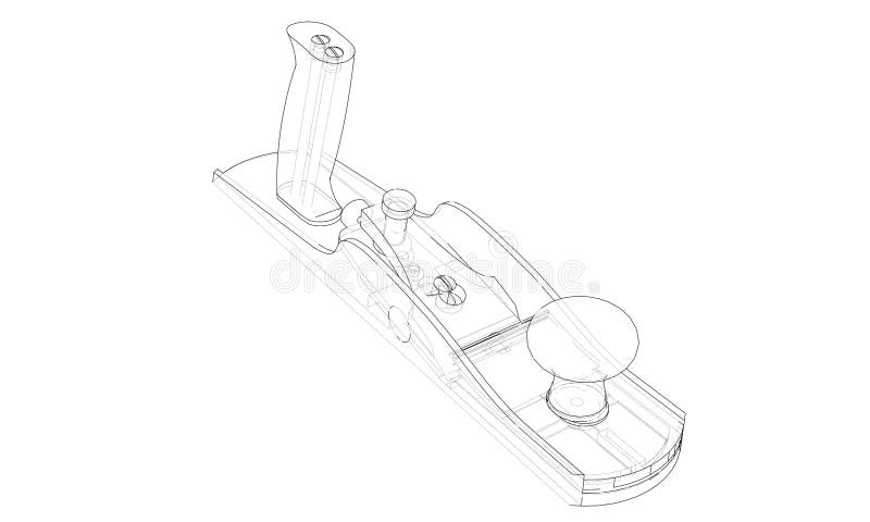 Jointer concept. Vector stock vector. Illustration of instrument ...