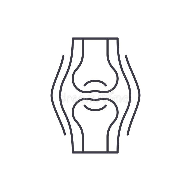 Joints Line Icon Concept. Joints Vector Linear Illustration, Symbol ...