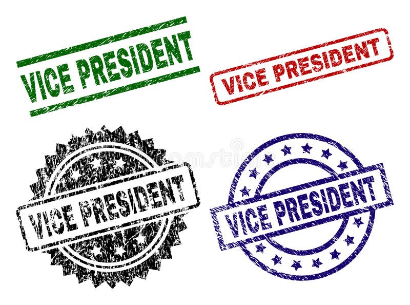 Vice-président Icône Couleur Rgb Illustration de Vecteur - Illustration ...