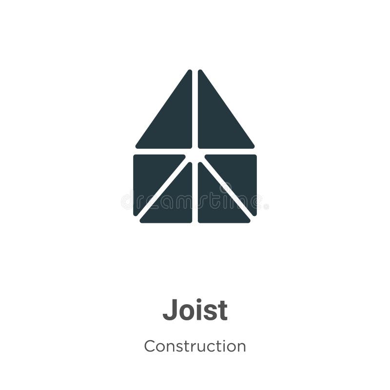 Joist Vector Icon on White Background. Flat Vector Joist Icon Symbol ...