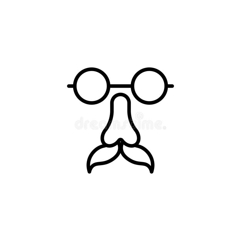 Joke Day Icon Set. April Fool Jester Vector Symbol Stock Vector ...