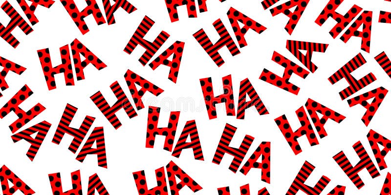 Joker Laugh Ha Ha Abstract The Villain Vector Background Stock Vector
