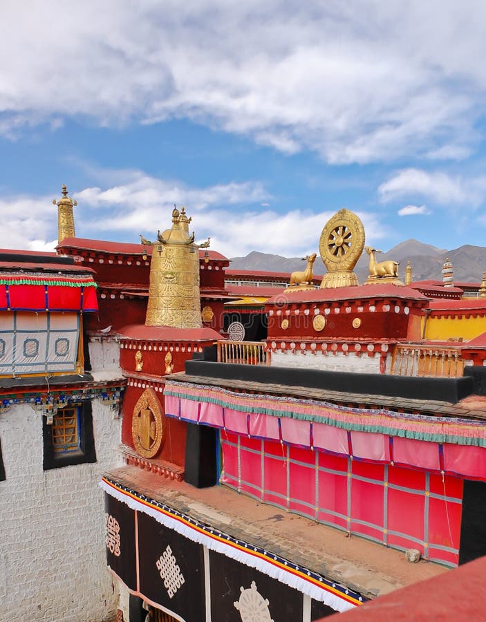 Jokhang temple stock photo. Image of decoration, heritage - 23290984