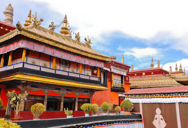 Jokhang temple stock photo. Image of china, monastery - 23415258