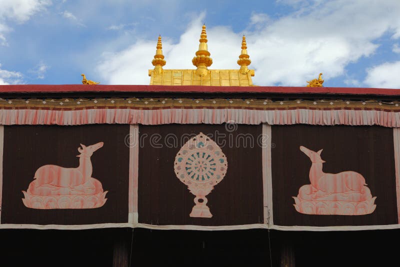 Jokhang temple stock photo. Image of dharma, chinese - 29762618