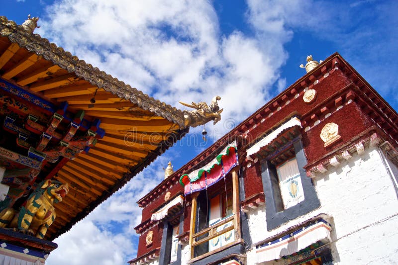 The Jokhang Temple Square stock image. Image of tibet - 21859779
