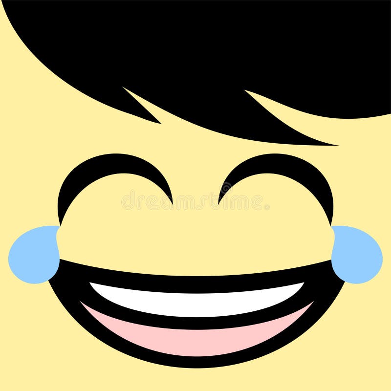 Joking face illustration stock vector. Illustration of joke - 146527469
