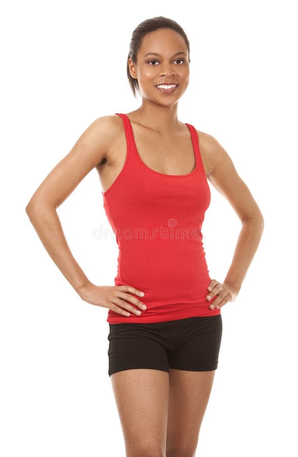 Jolie Femme De Forme Physique Photo stock - Image du sourire, fuselage ...