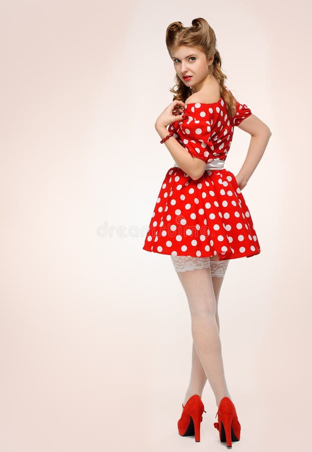 Jolie Fille De Pin Up Photo Stock Image Du élégance 28712762