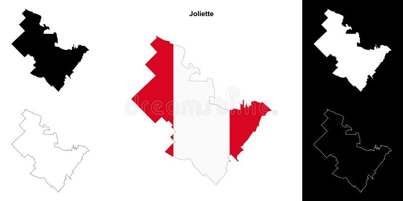 Joliette Outline Stock Illustrations – 4 Joliette Outline Stock ...