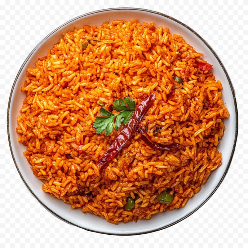 Jollof Rice stock photo. Illustration of lunch, table - 341521398