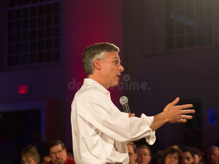 Jon Huntsman editorial stock image. Image of huntsman - 22799329