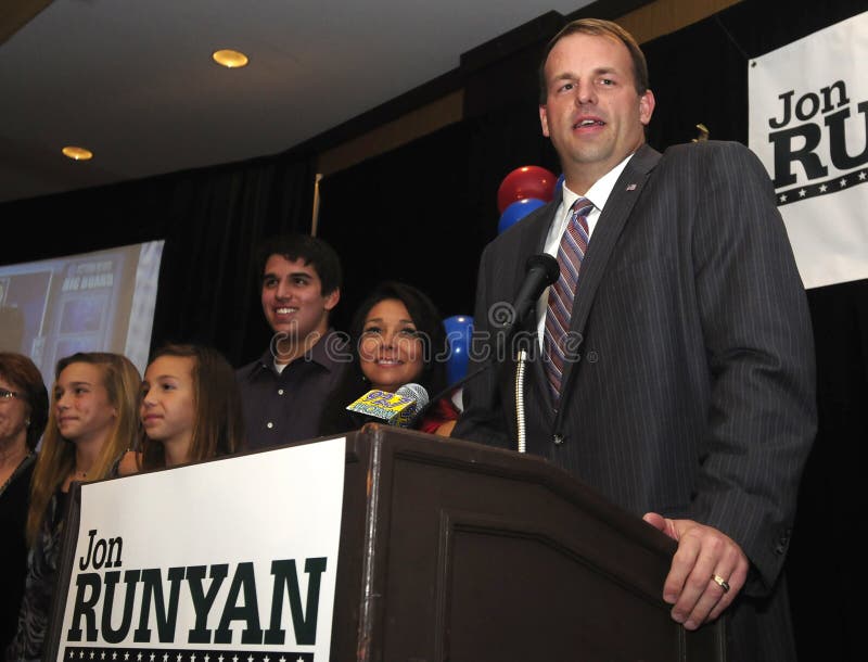 JON RUNYAN editorial stock photo. Image of congressman - 27620448