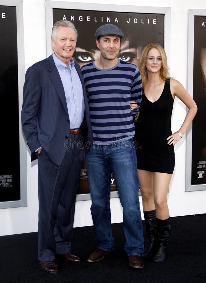 Jon Voight, James Haven E Ashley Reign Fotografia Editoriale - Immagine ...