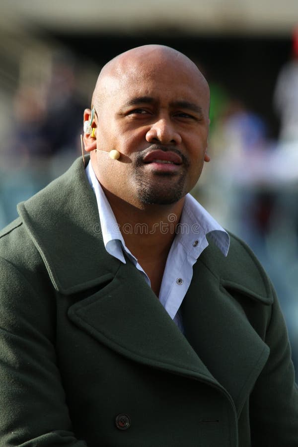 Jonah Lomu, Rugby S Star, Player Editorial Photo - Image of head, test ...