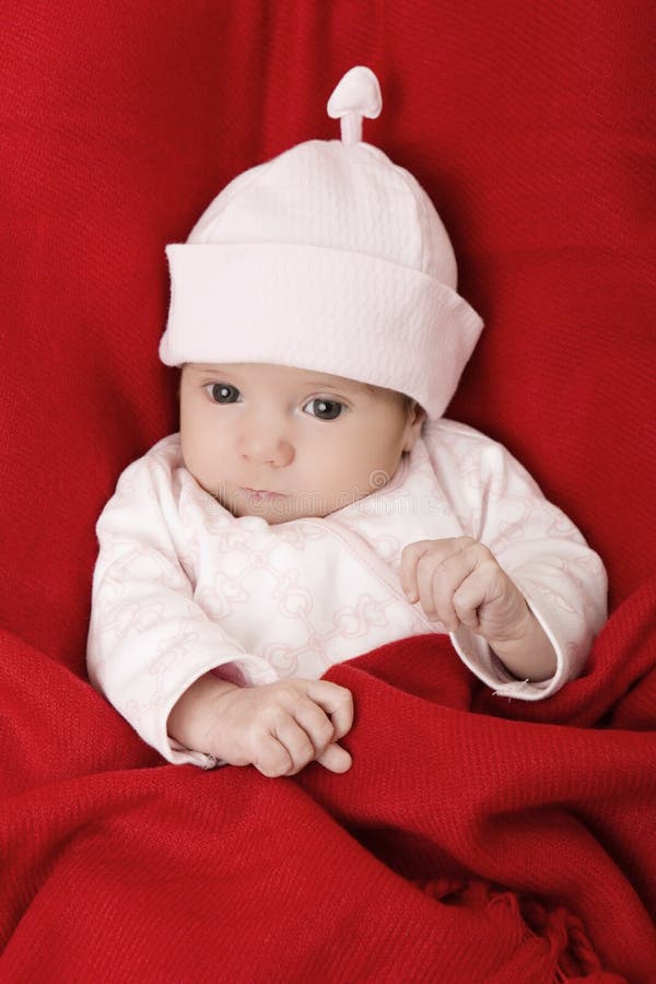 Jonge baby stock afbeelding. Image of zuigeling, leuk - 82202009