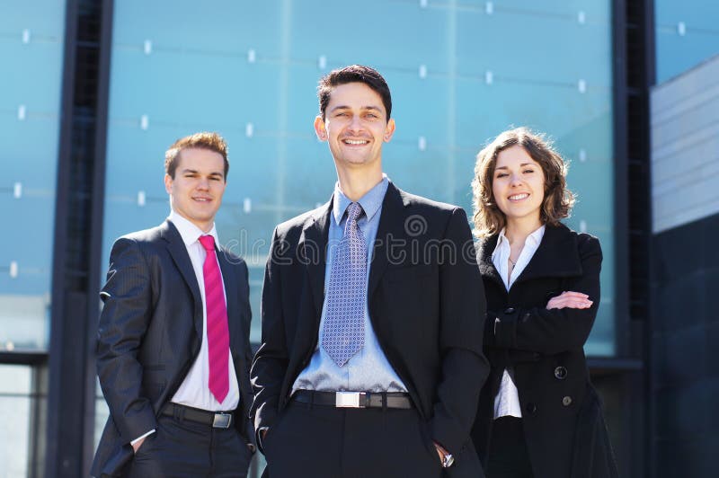 Jonge Businessperson Drie in Formele Kleding Stock Foto - Image of ...