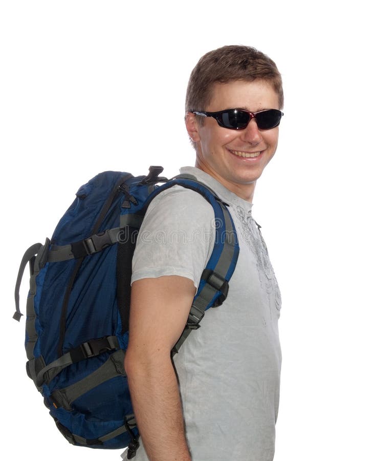 Jonge toerist stock foto. Image of zonnebril, reizen, vakantie - 9968572