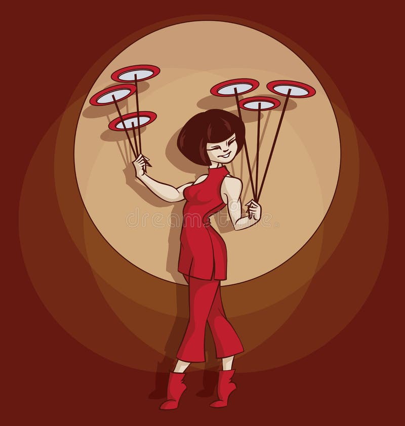 Jongleur Stock Illustrations, Vecteurs, & Clipart – (6,986 Stock ...